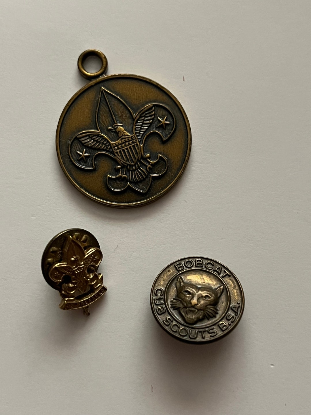 Vintage Boy Scouts Pendant Pin Cub Scouts Pin - Etsy