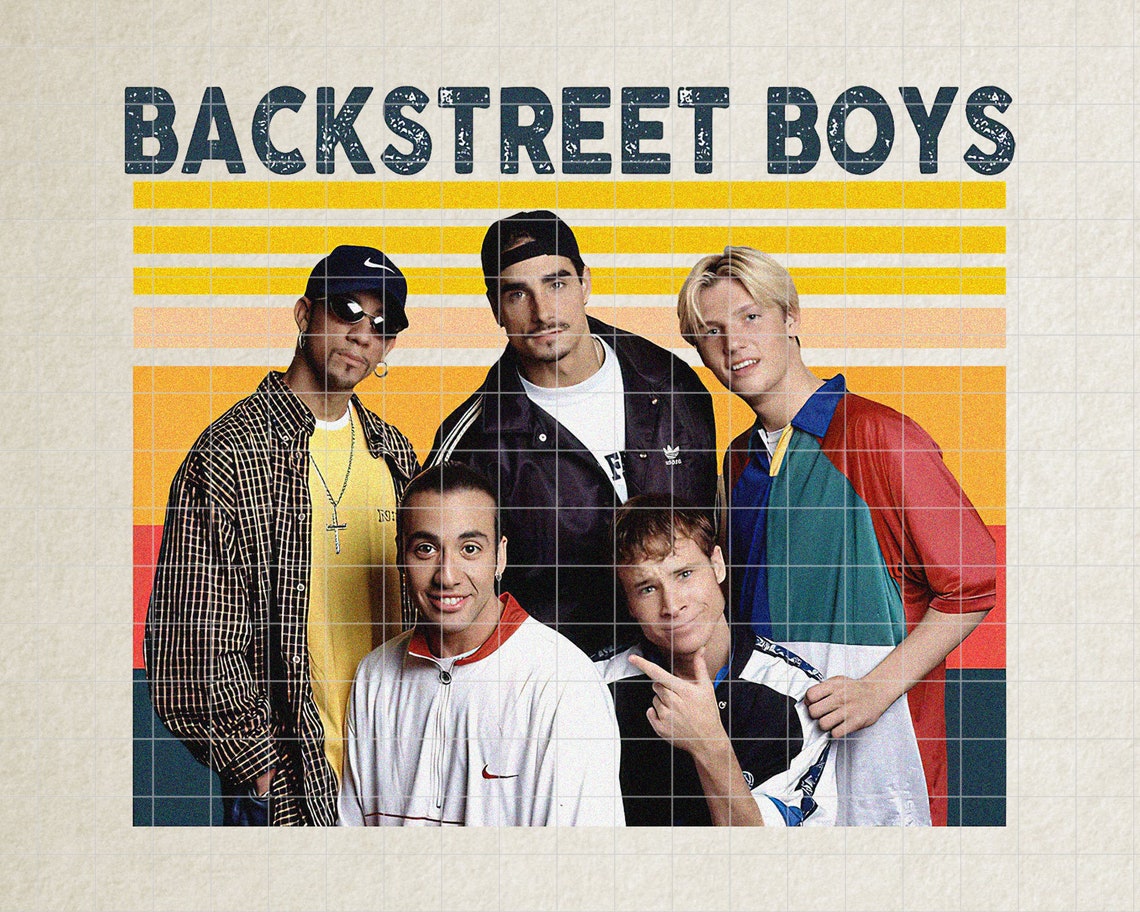 Backstreet Boys Band Sublimation Png Digital Download - Etsy