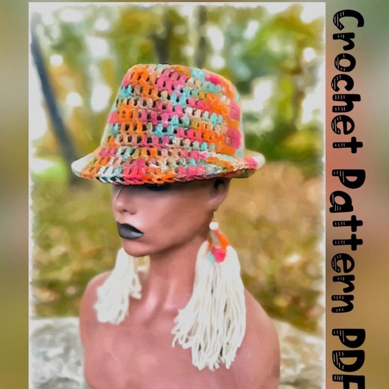 Crochet Fedora - Etsy