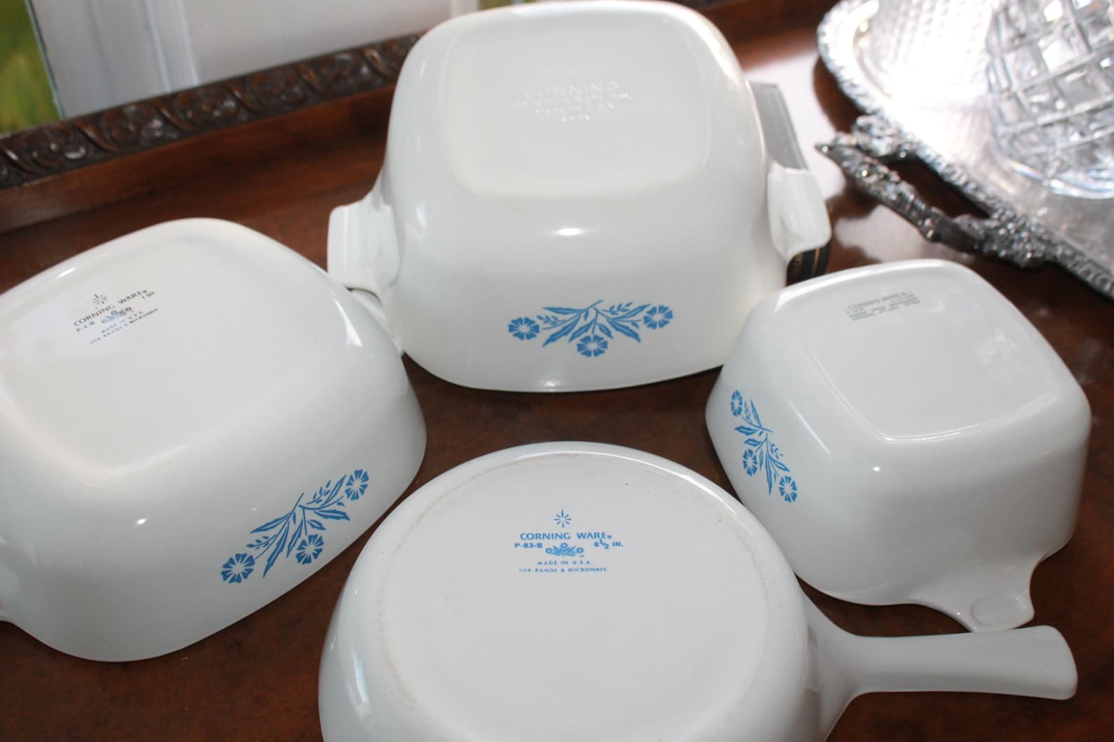 Vintage Corning Ware Blue Cornflower - Bake/serve/store – Choose Your ...