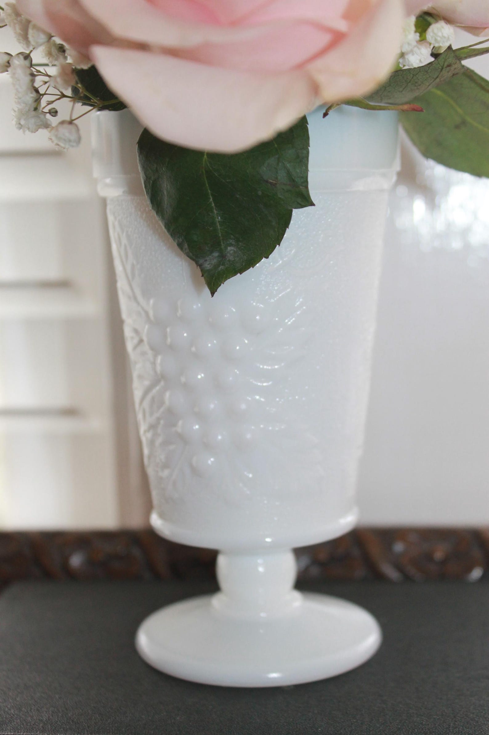 Vintage Milk Glass Vases - Choose Your Style in Dropdown Menu | Vintage ...