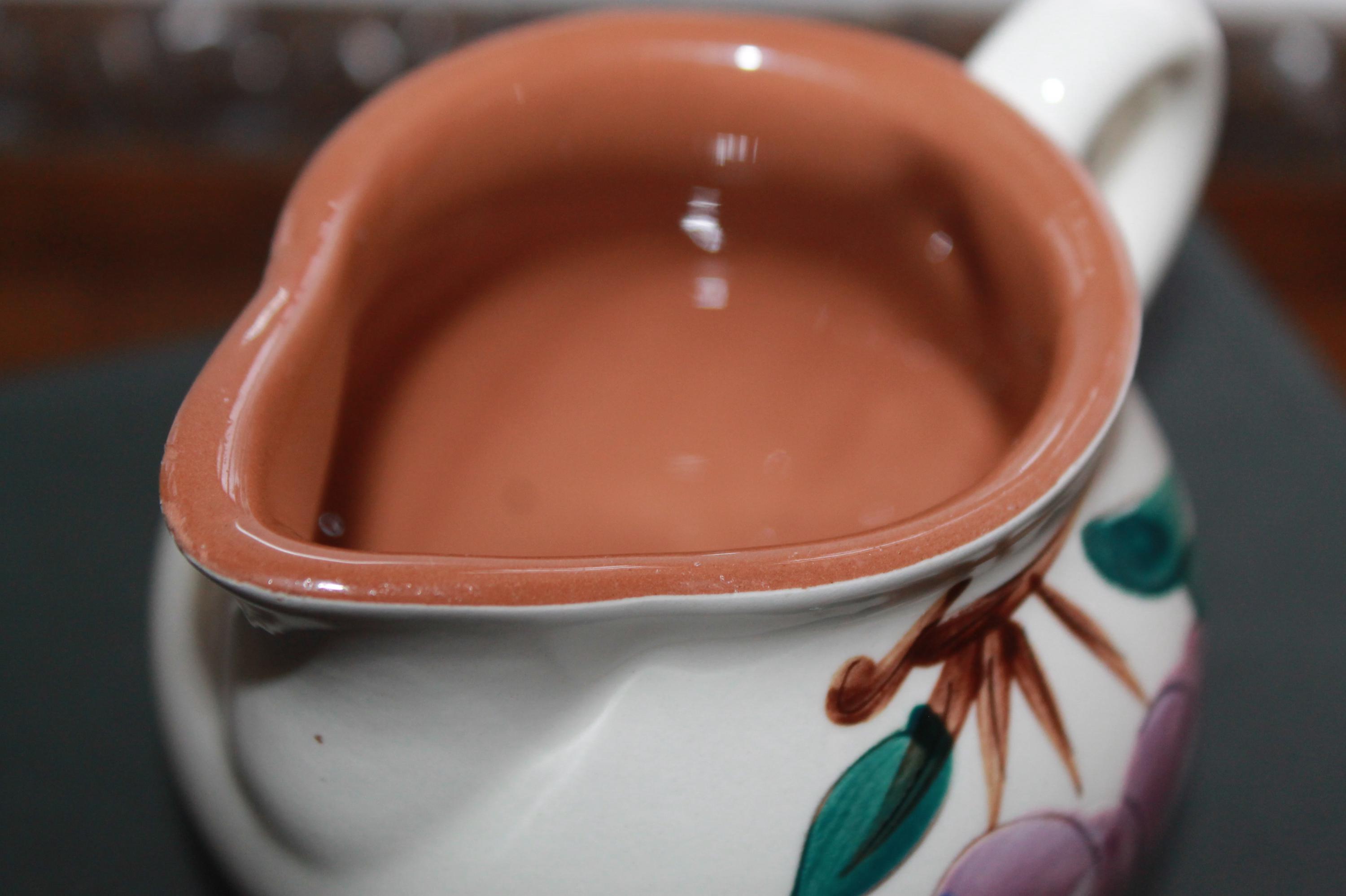 Vintage Stangl Pottery Fruit Pattern Creamer & Sugar Bowl Set ...
