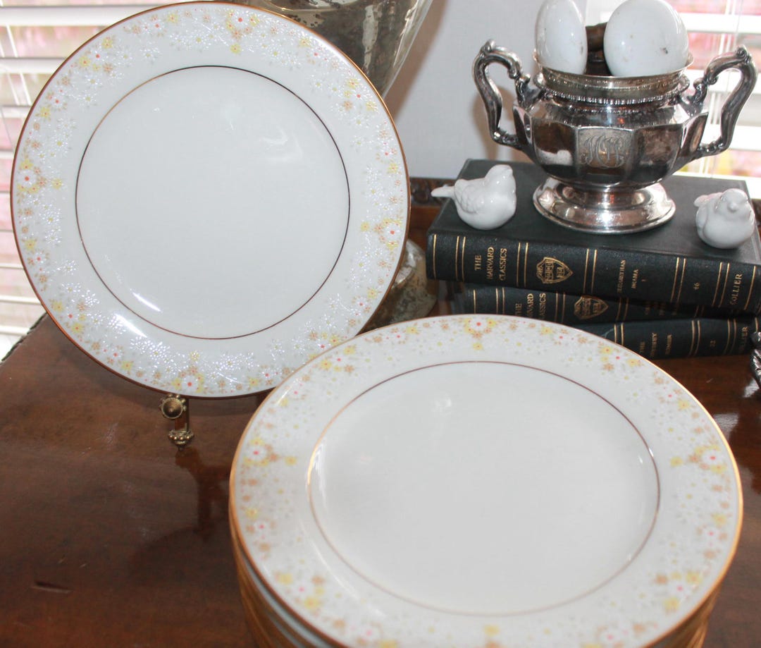 Rare Fragrance Pattern by Noritake - 10 Salad Plates Are Left, Choose ...
