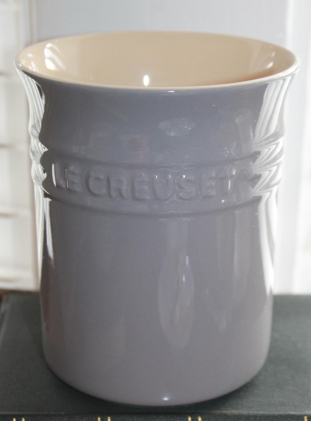 Grey Le Creuset Utensil Crock, Perfect for White & Grey Kitchens or ...