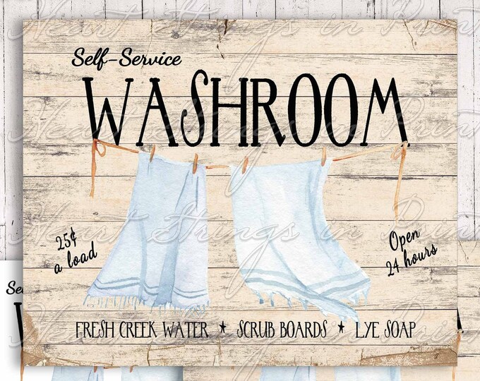 Wash Day, Watercolor Painting - Etsy