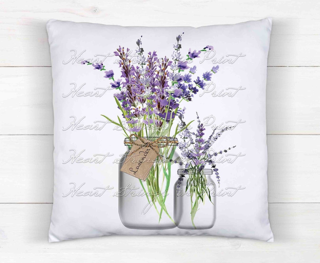 Lavender Printable, PNG & JPG, Sublimation, Transfer Design, Instant ...