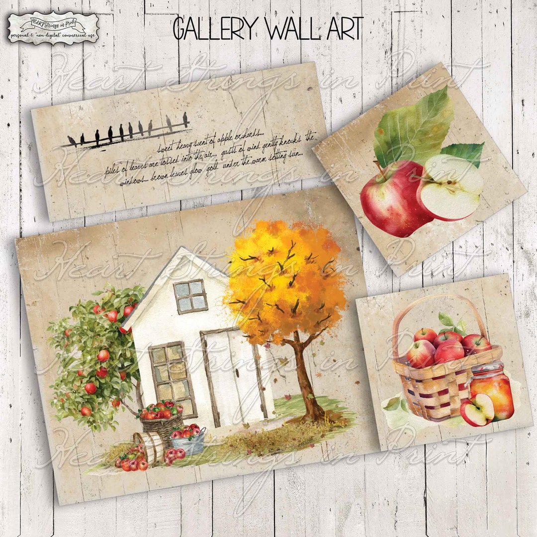 The Apple Orchard, Gallery Art, Digital Designs, Autumn Prints ...