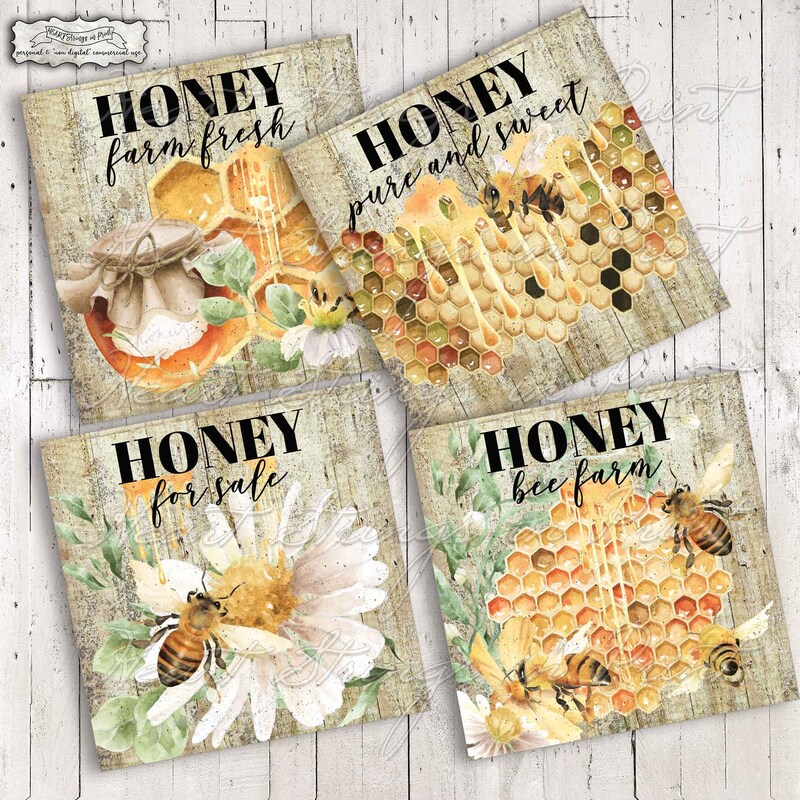 Honey Bee Printables - Etsy