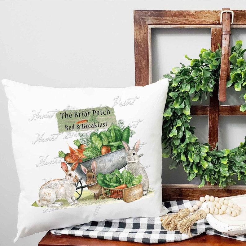 The Briar Patch Bed & Breakfast Digital Print, PNG, Spring Wall Art ...