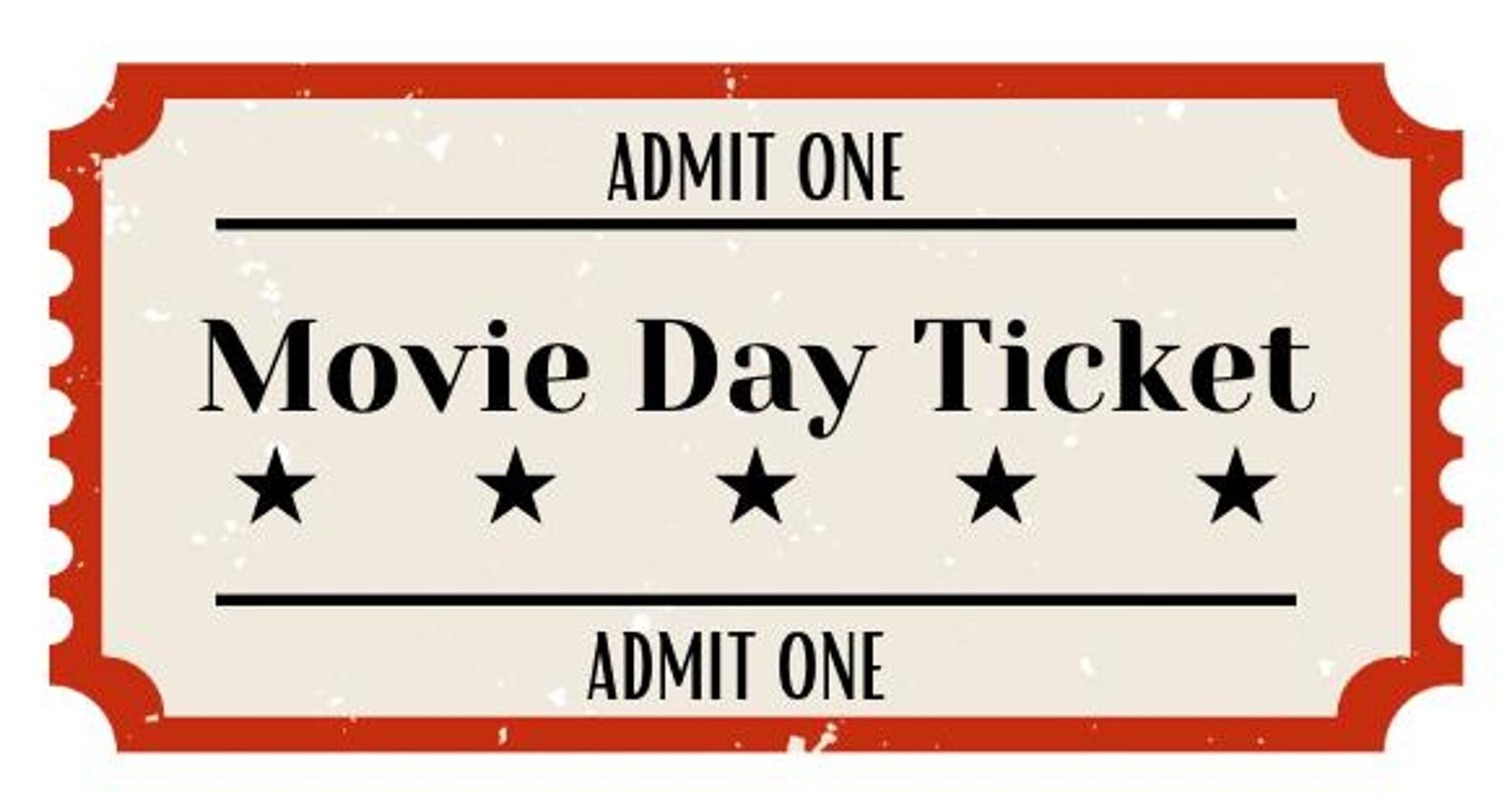 Movie Day Printable for Teachers - Etsy