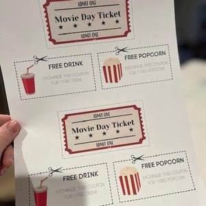 Movie Day Printable for Teachers - Etsy
