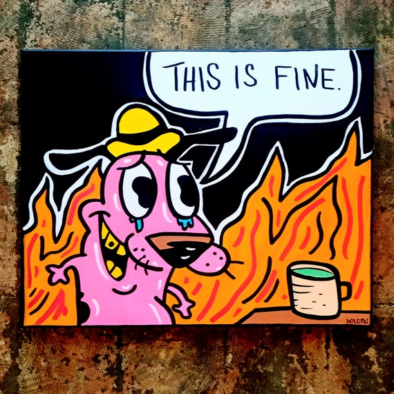 Courage The Cowardly Dog Meme