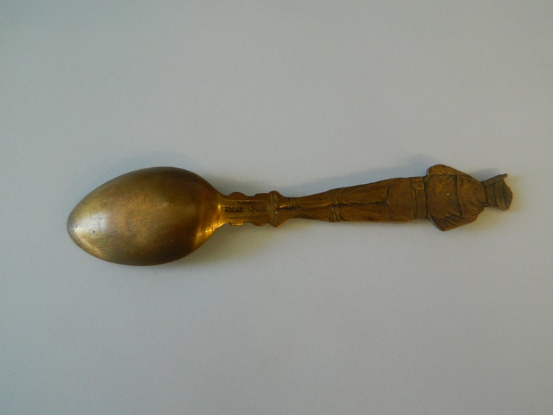 WWI Sailor Navy Bronze Spoon - Etsy