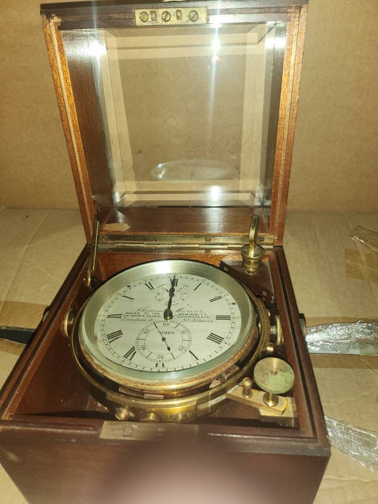 Thomas Mercer Ship CLOCK London St, Albans Original - Etsy