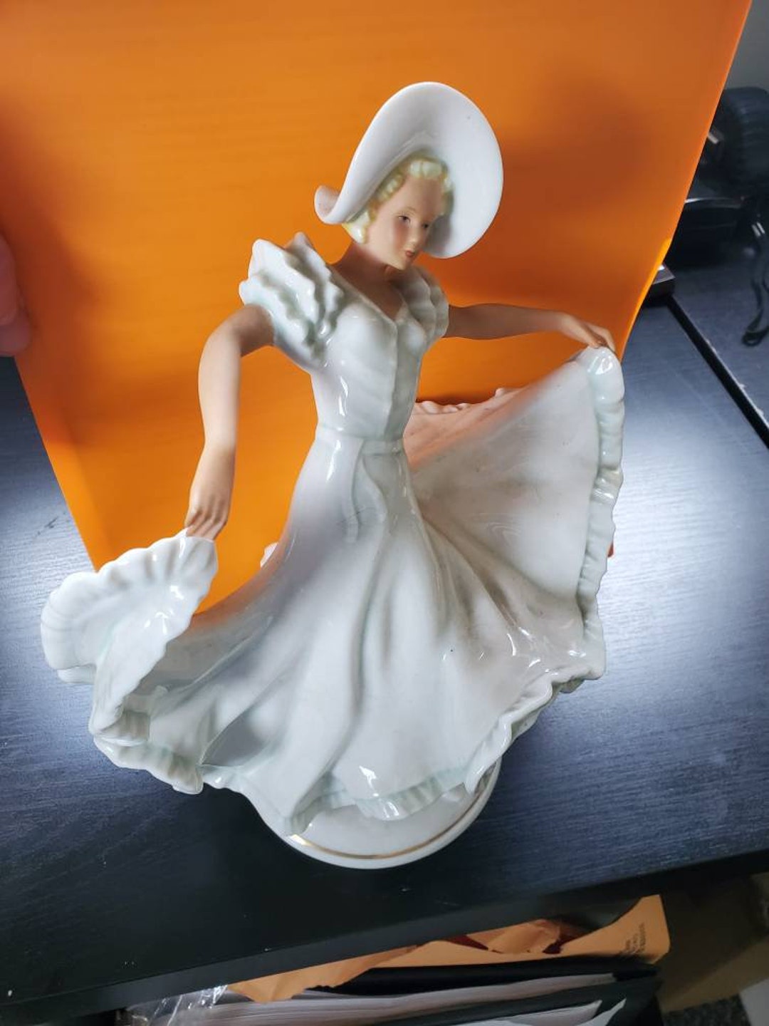 Large German Schau Bach Kunst Dancer Ballerina Figurine Figure - Etsy