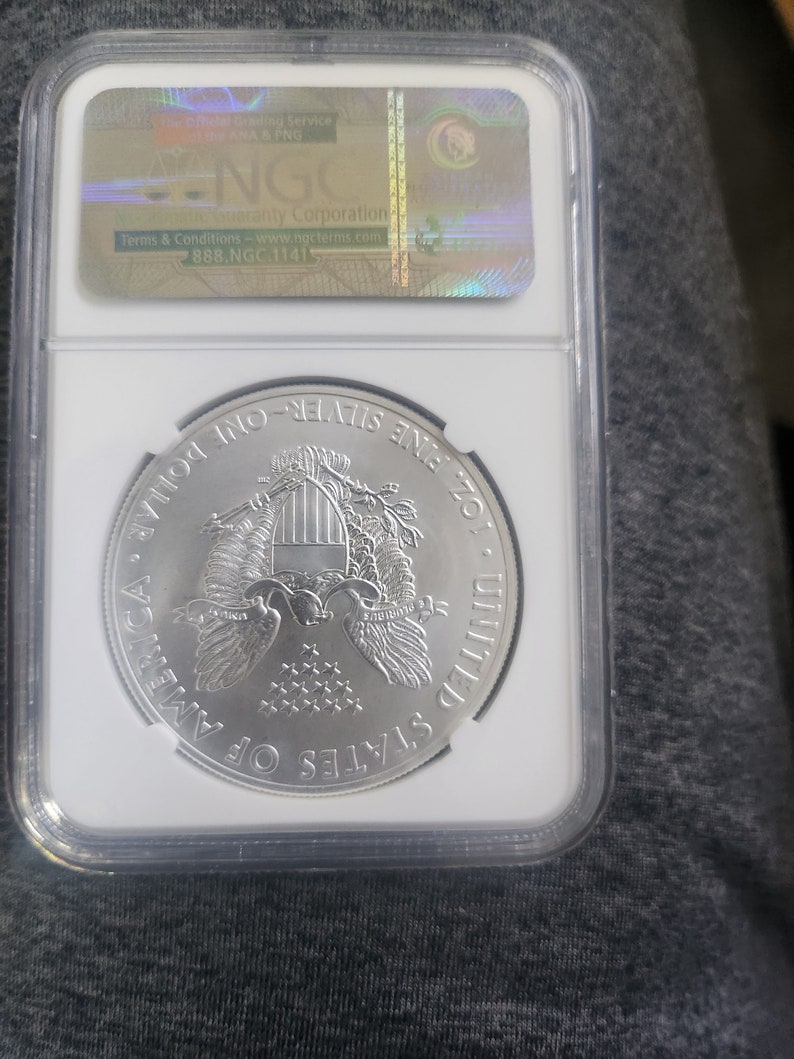 2014 W American Eagle Early Release NGC MS69 1 Ounce Silver - Etsy