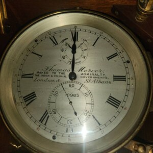 Thomas Mercer Ship CLOCK London St, Albans Original - Etsy
