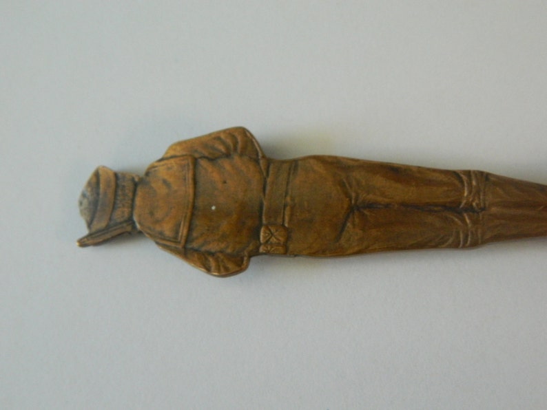 WWI Sailor Navy Bronze Spoon | Etsy