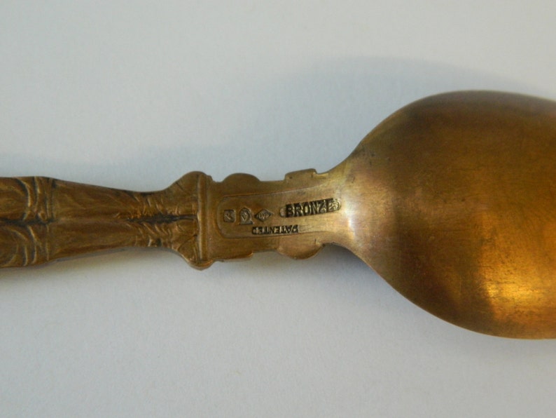 WWI Sailor Navy Bronze Spoon - Etsy