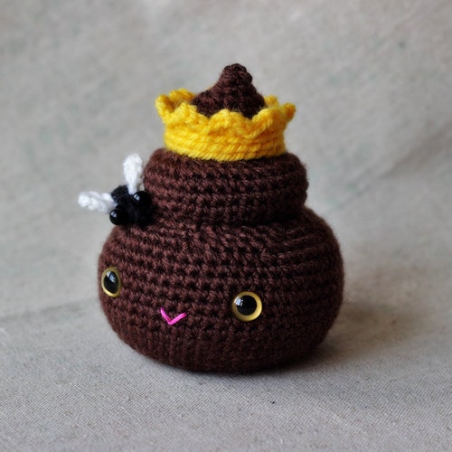 Rainbow Poop Crochet Pattern Kawaii Amigurumi Toy | Etsy