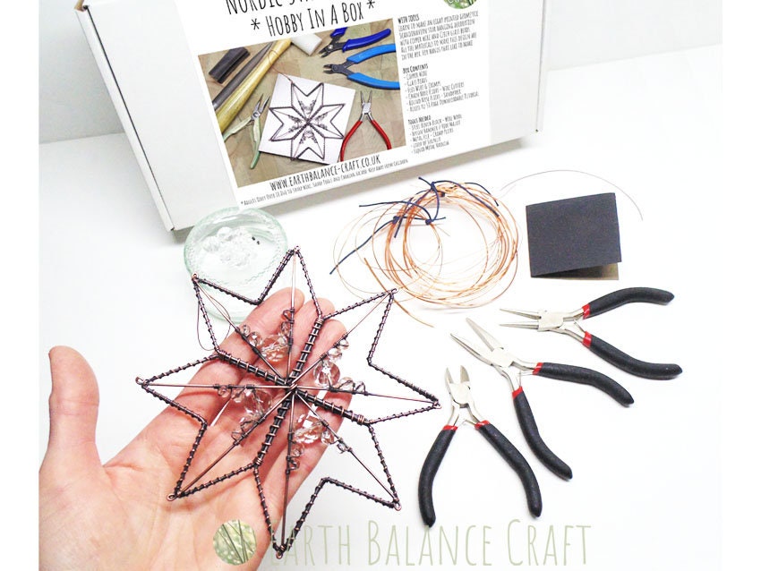 Star Kit WITH TOOLS Christmas Gift Scandi Craft Kit Make - Etsy