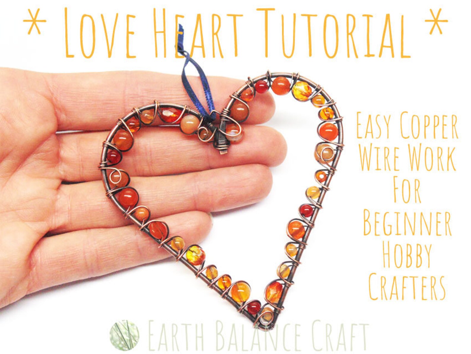 Wire Heart Tutorial, Easy Craft Project, Downloadable PDF, Learn to ...