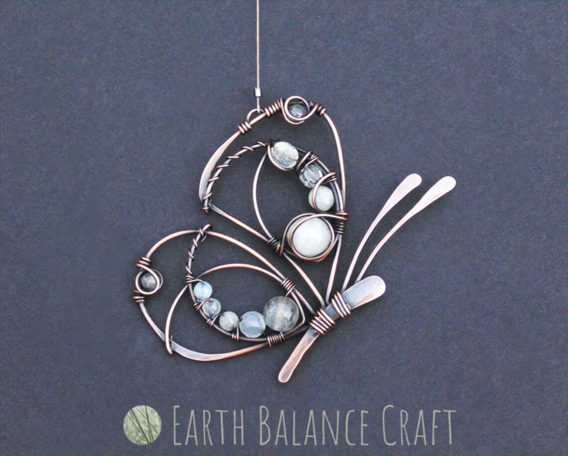 Wire Butterfly Tutorial Learn Wire Work Butterfly Jewelry - Etsy Australia