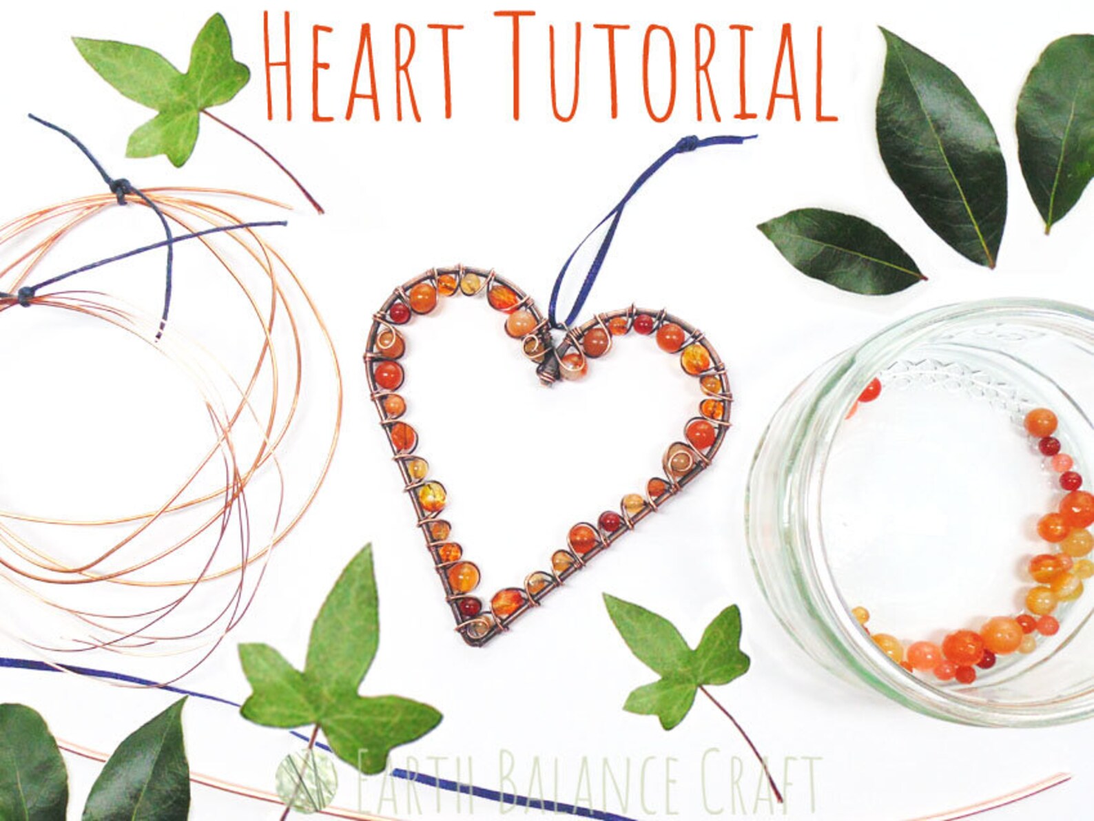 Wire Heart Tutorial Easy Craft Project Downloadable PDF - Etsy