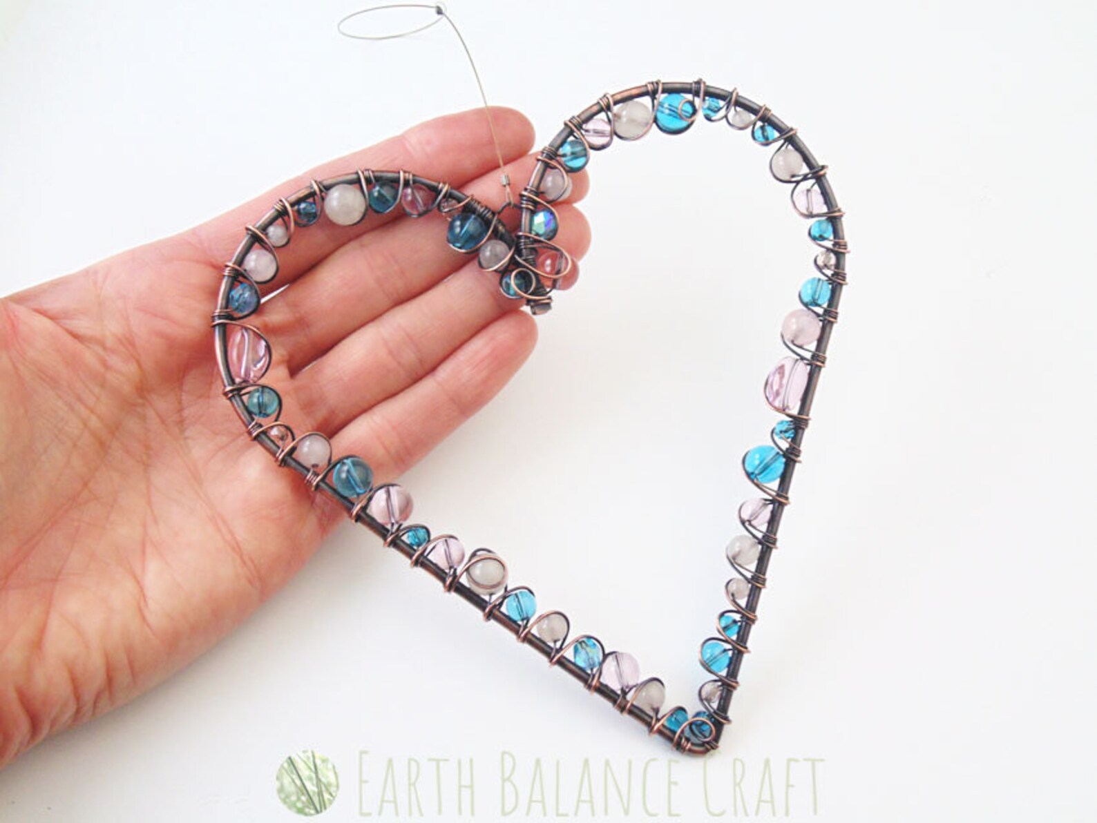 Wildflower Love Heart Baby Blue Gift Pastel Decoration Aqua - Etsy