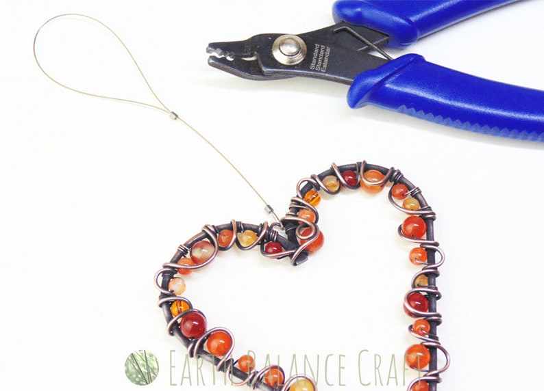 Wire Heart Tutorial Easy Craft Project Downloadable PDF - Etsy