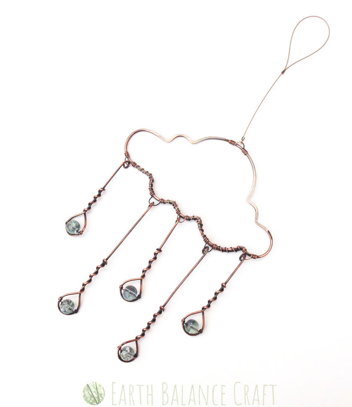 Rain Cloud Tutorial Learn Wire Art Craft Lesson PDF Rain | Etsy