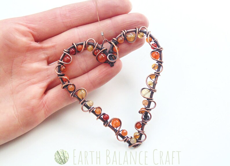 Wire Heart Tutorial Easy Craft Project Downloadable PDF - Etsy