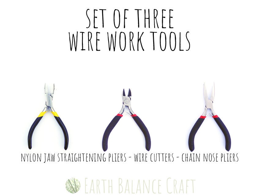 Butterfly Kit WITH TOOLS, Make Your Own, Wire Butterfly, White Gemstone ...