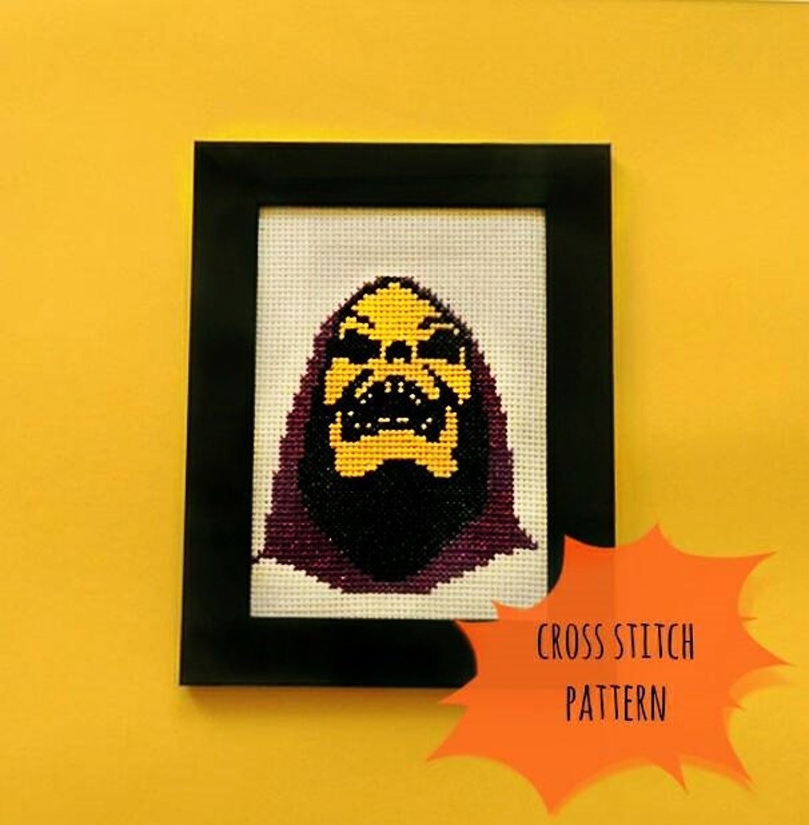 Skeletor, Cross Stitch Pattern, Pattern Only, Instant Download, (JPEG ...