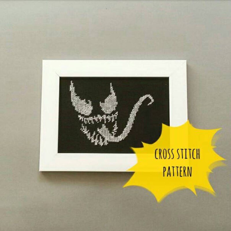 Crocheted Venom Pattern - Etsy