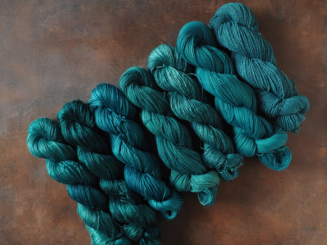 Lullaby - Hand Dyed Cotton Yarn - Dyed to Order, 100g Skeins ...