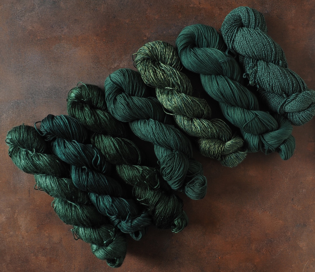 Envious Hand Dyed Cotton Yarn Dyed to Order, 100g Skeins Available as ...