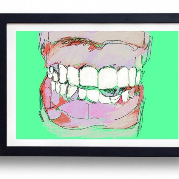 Tooth Anatomical Poster - Etsy