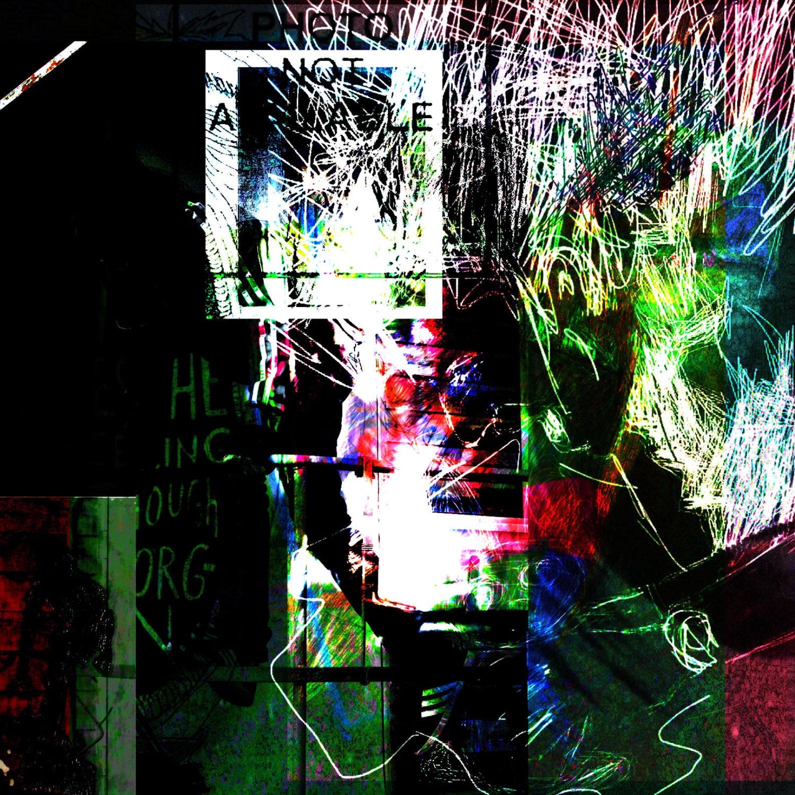 Dark Art DMT Poster Collage Print Original Art Home Decor - Etsy