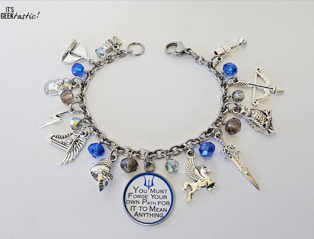 Percy Jackson Book Theme Bracelet, Percy Jackson Olympians Book Theme ...