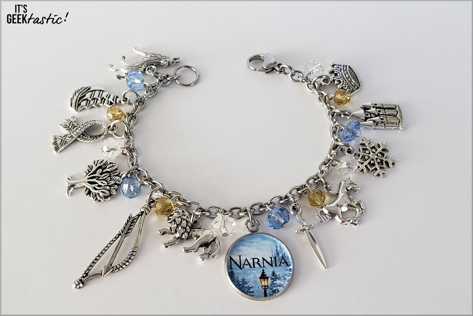 Narnia Book Charm Bracelet Narnia Book Inspired Jewelry Have - Etsy