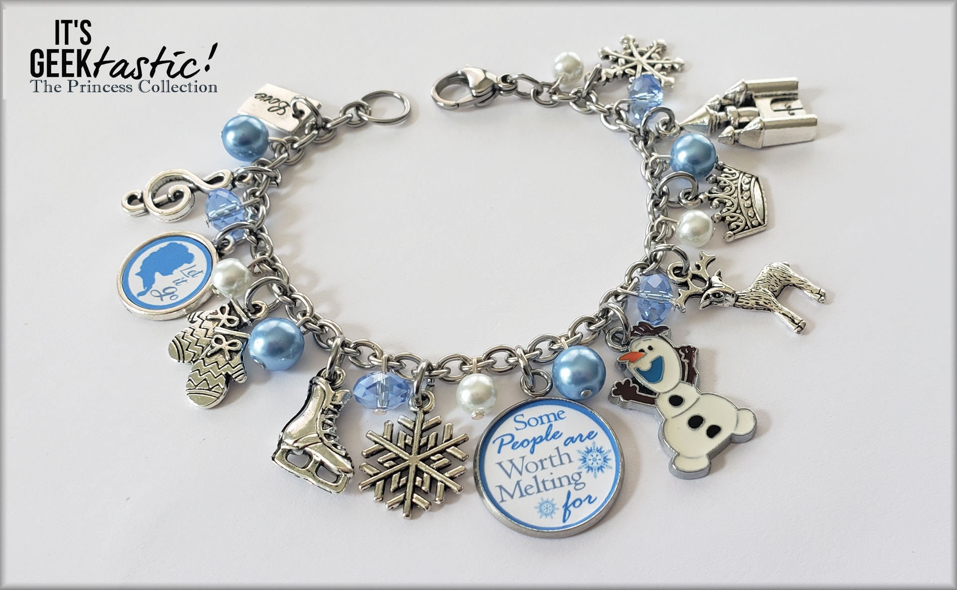 A Frozen Snowman Princess Frozen Snowman Jewelry Princess - Etsy