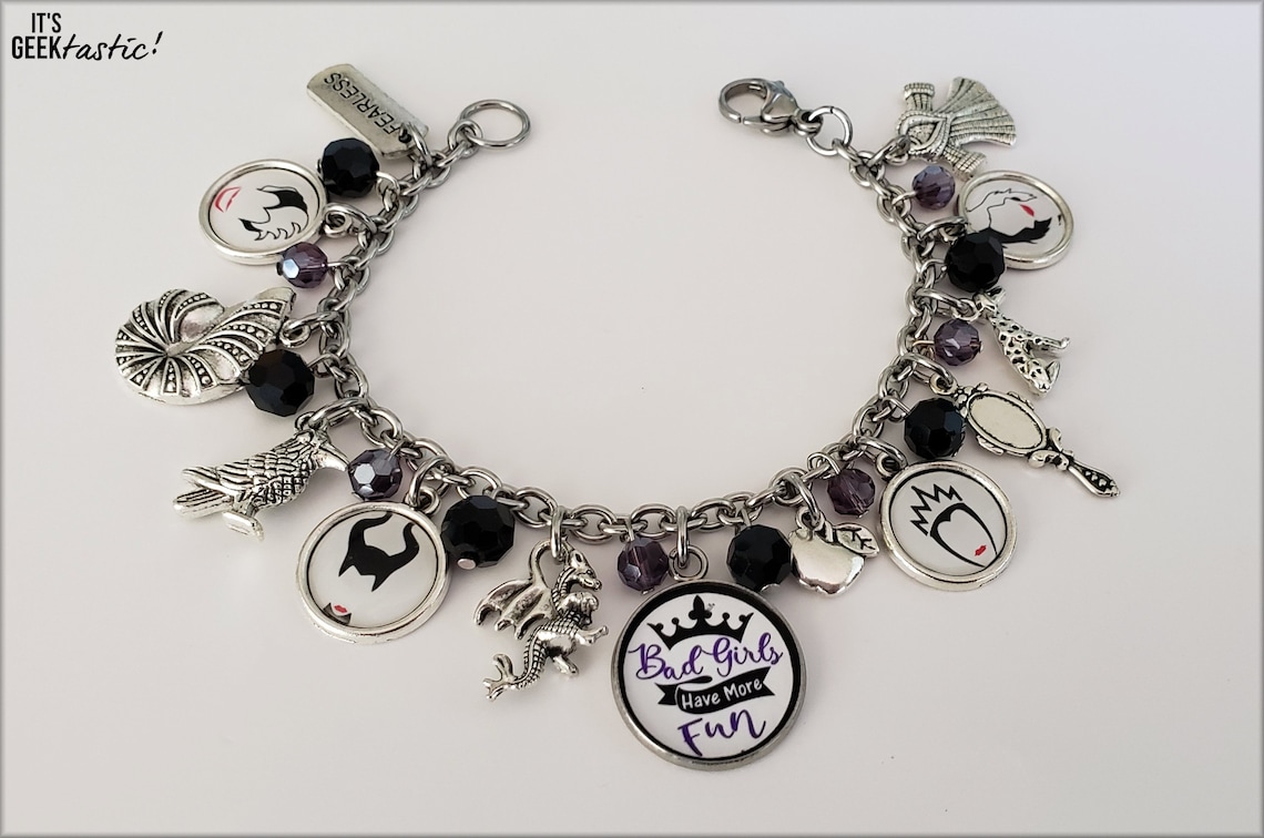Chillin Like a Villain Malefic Evil Queen Villains Jewelry - Etsy