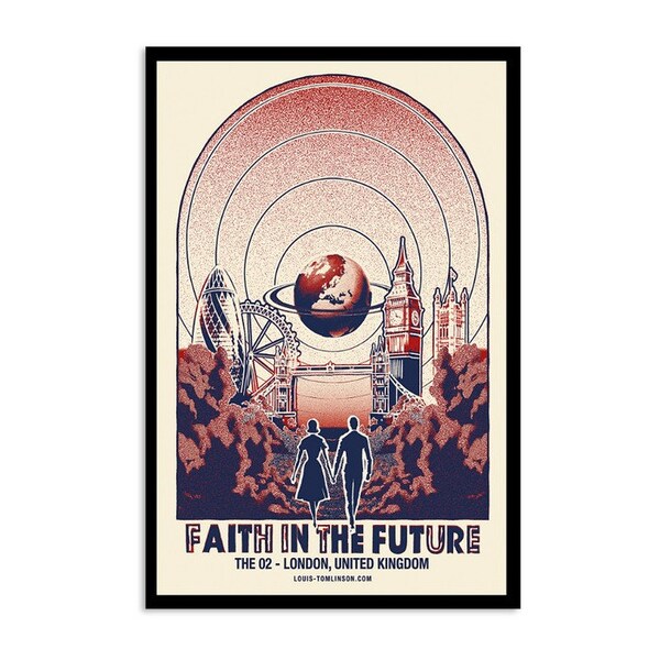 Louis Tomlinson World Tour Poster - Etsy