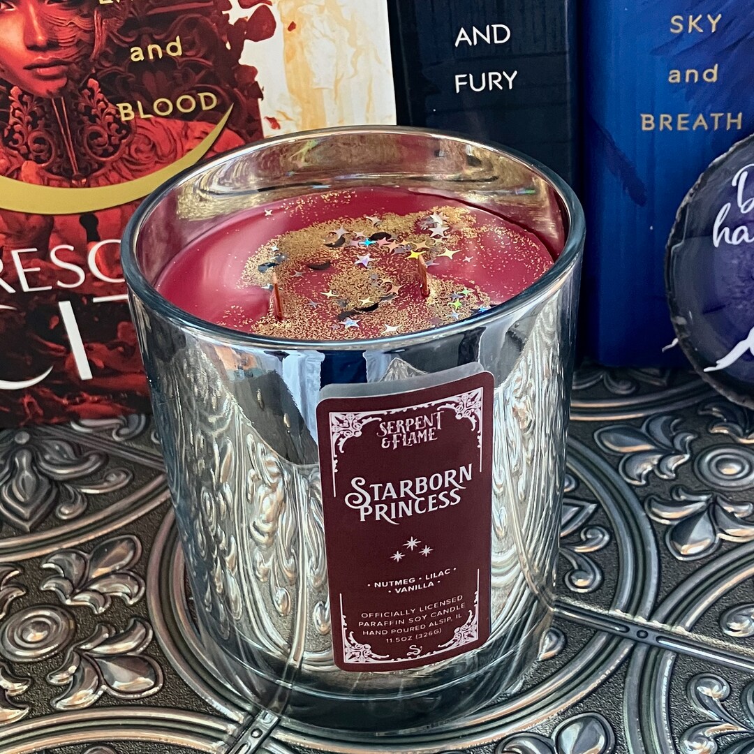 Starborn Princess, Nutmeg Lilac Vanilla Candle, Officially Licensed ...