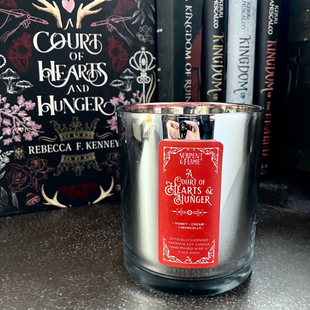 A Court of Hearts & Hunger, Lemon Cream Honey Candle, Officially ...