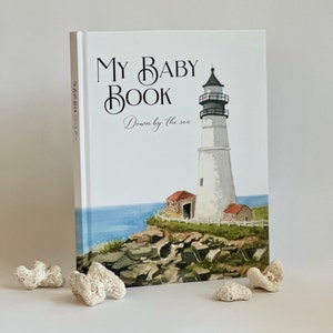 Baby Memory Book Under the Sea Baby Shower Gift New Baby Book Gift ...
