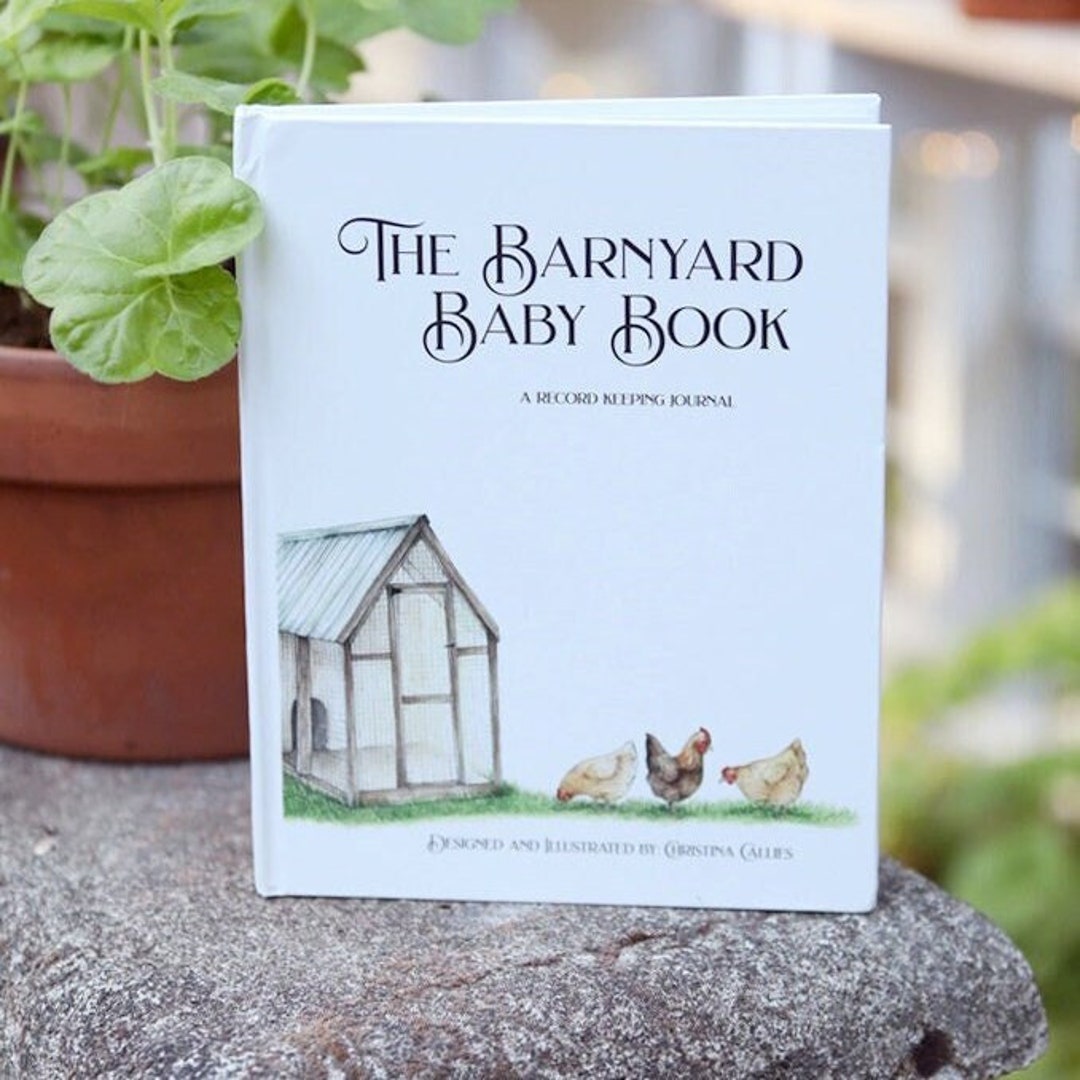 Farm Baby Book Barnyard Baby Book Best Baby Book Journal Baby Memory ...