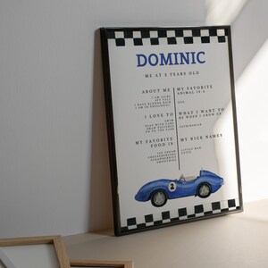 Editable Two Fast Birthday Welcome Sign Racer Party Signs 2 - Etsy