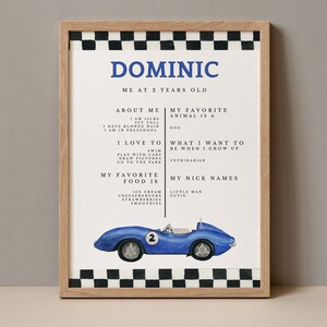 Editable Two Fast Milestone Sign 2 Fast Party Templates About Me Party ...